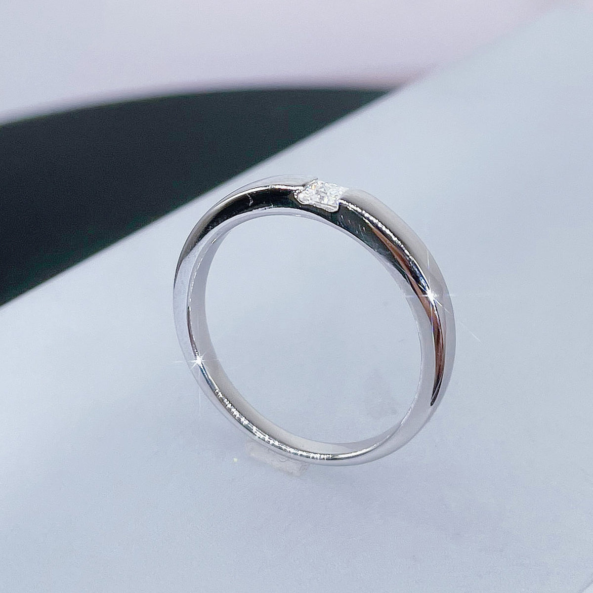 Moissanite Diamond Ring – west shell jewelry